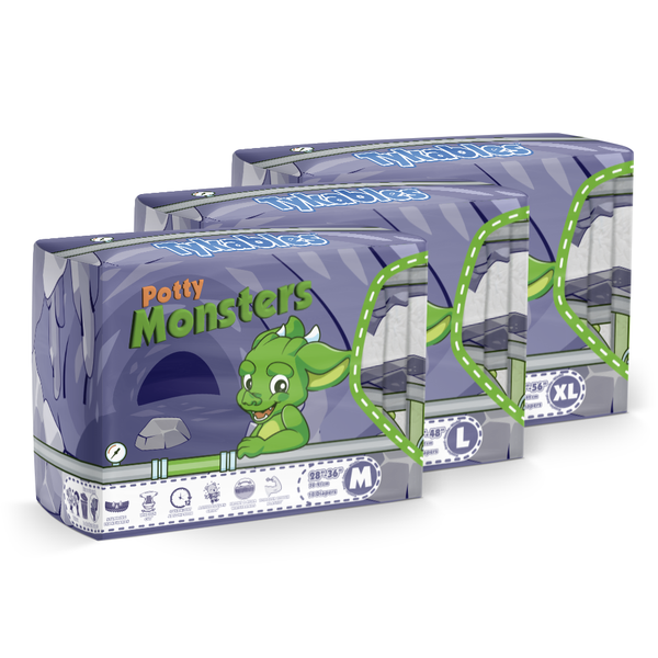 Potty Monsters Diapers – Tykables