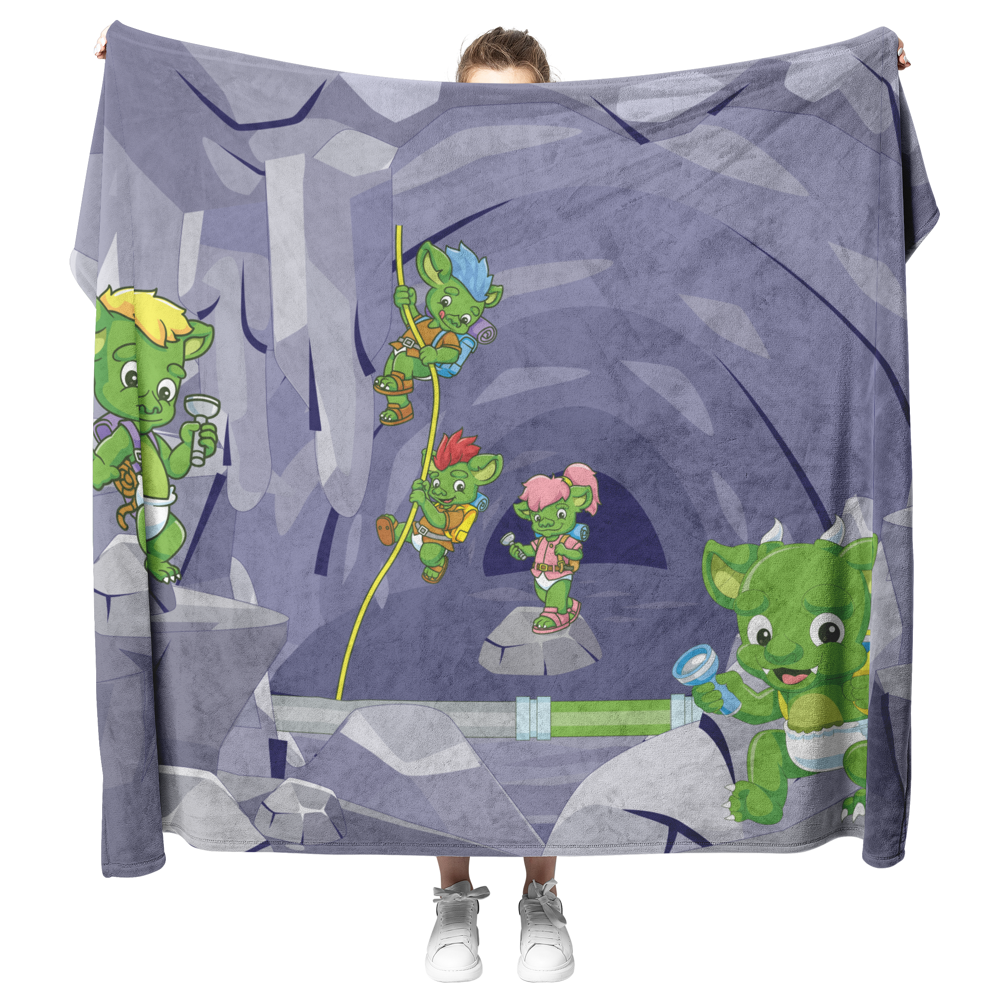 Potty Monsters Baby Blanket – Tykables