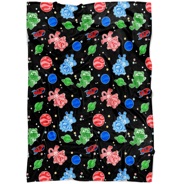 Galactic Patterned Fleece Baby Blanket – Tykables